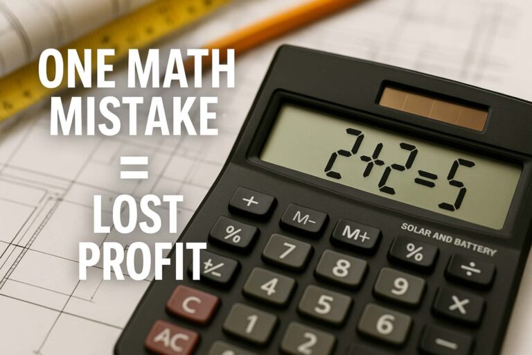 The 5-Minute Math Mistake That Can Sink a Job - ProfitDig